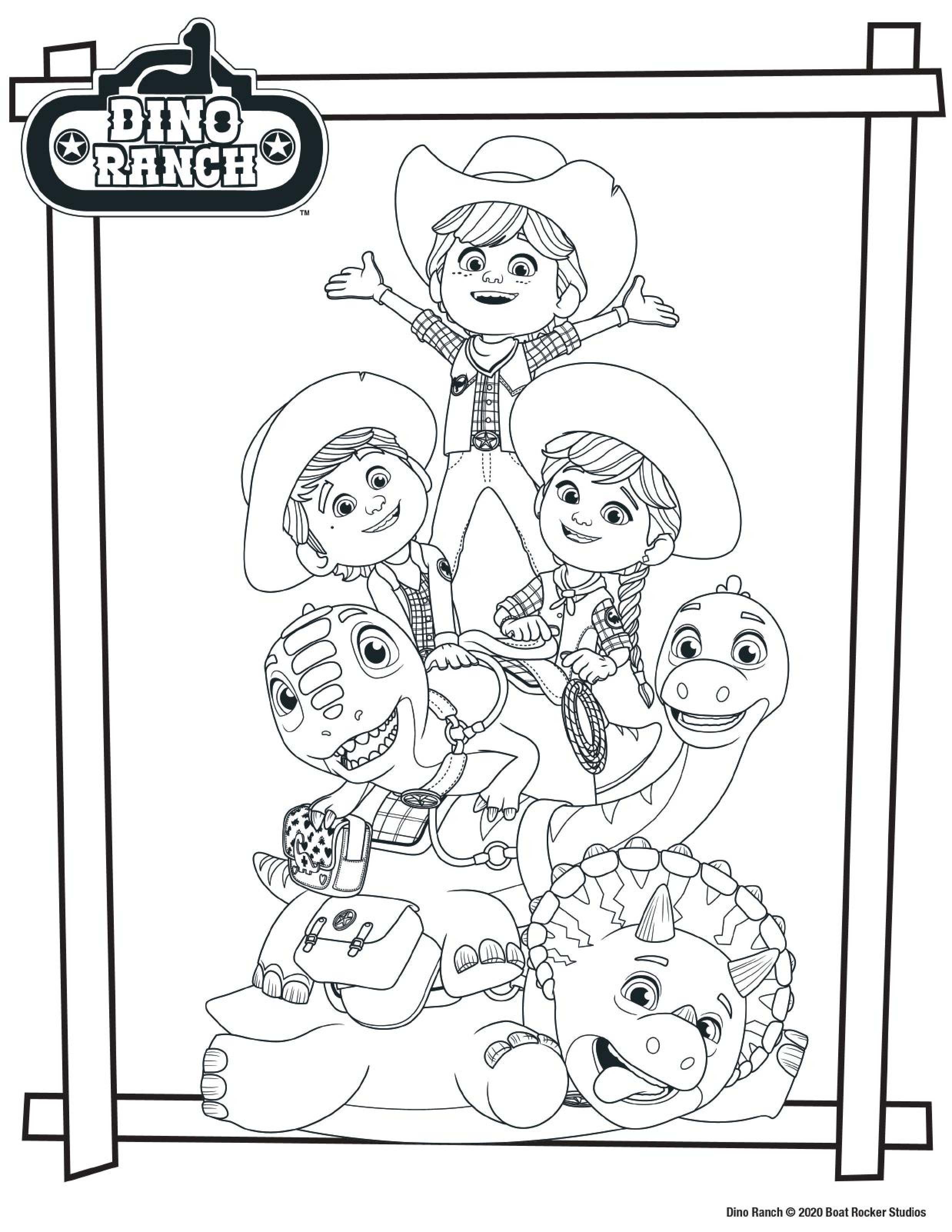 Download a party pack or build your own | Dino Ranch