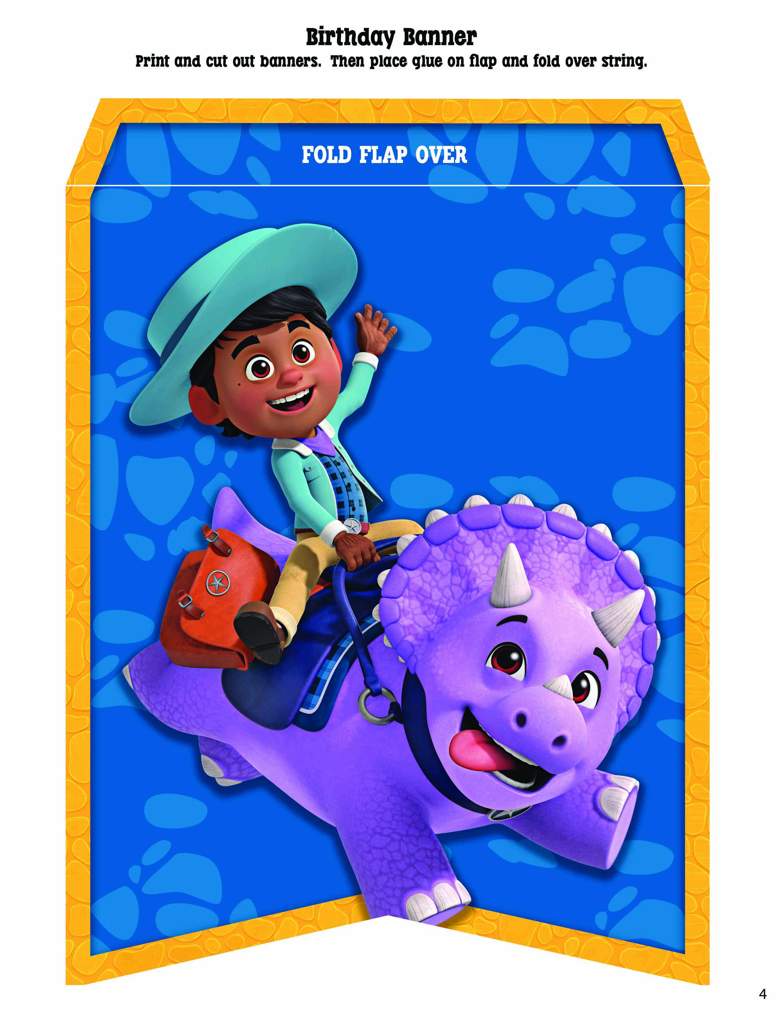 Download a party pack or build your own | Dino Ranch