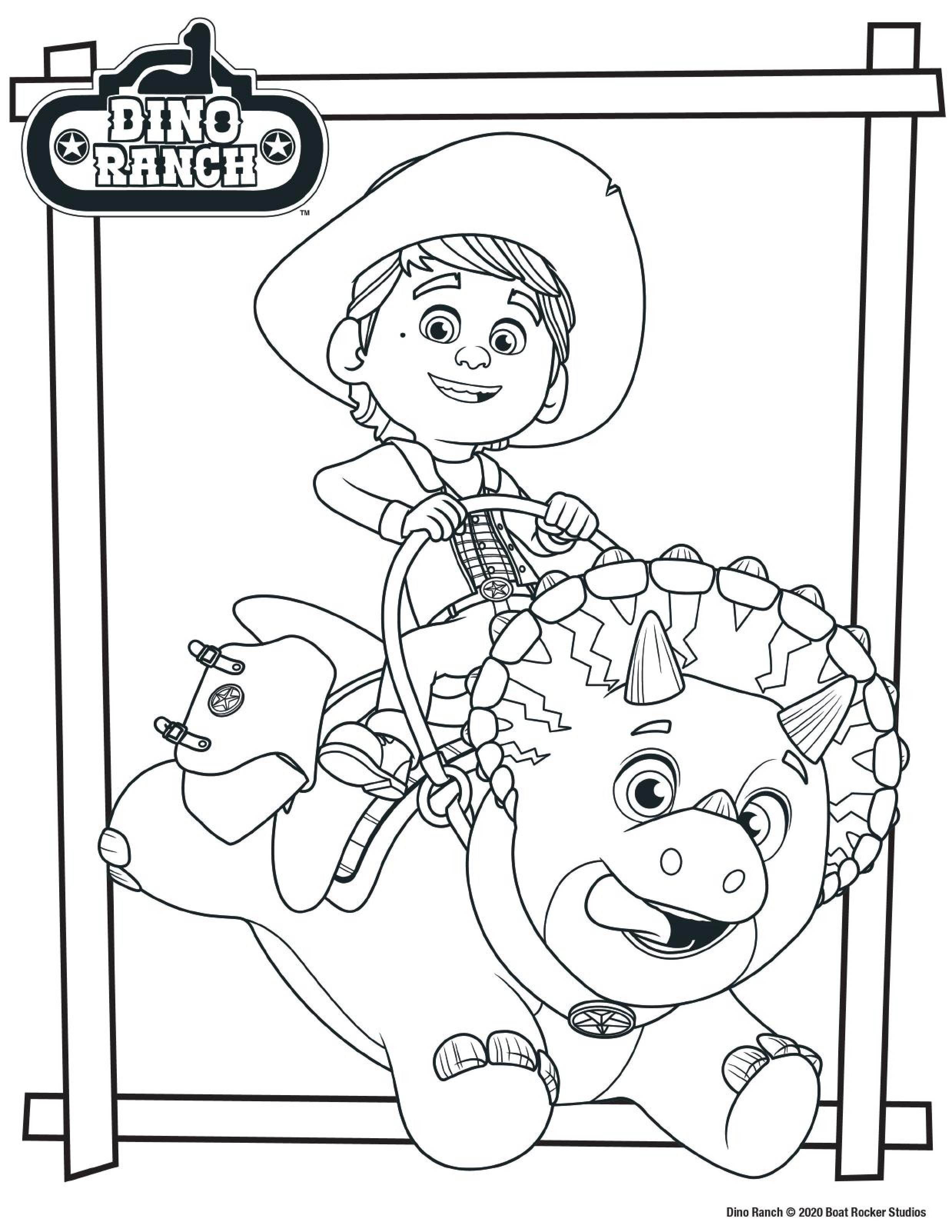 Download a party pack or build your own | Dino Ranch